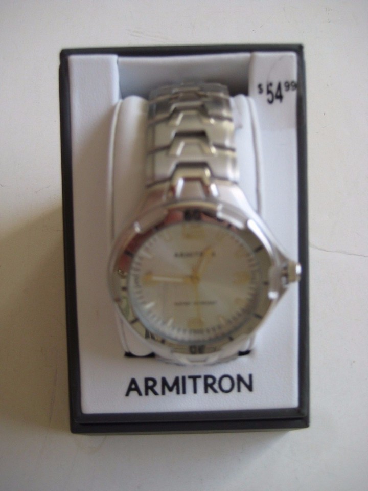 Armitron 20/5081 SVSV Watch $54.99 | eBay