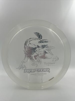 Discraft Adam Hammes Clear CryZtal Raptor - NEW 173-174g Disc Limited ...