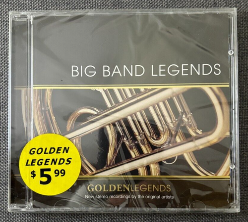Various – Golden Legends Big Band Legends - CD - New / Sealed | eBay