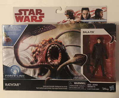 Hasbro Star Wars Force Link Rathtar & Bala-Tik Action Figure ...