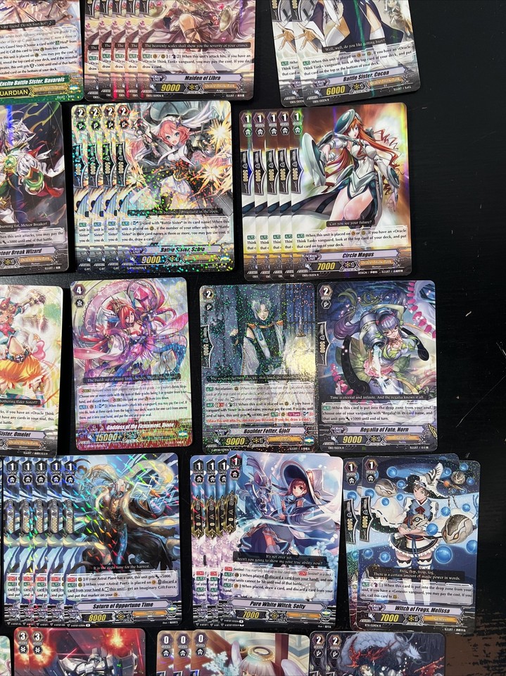 HUGE VANGUARD CARDFIGHT!! TCG CCG Card Game Lot(2) With RRR RR R PR C ...