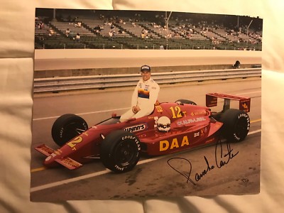 Pancho Carter Signed Indy 500 8 X 10 Car Photo Autographed Indianapolis ...