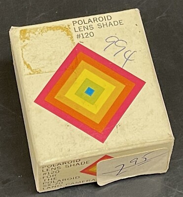 New Old Stock Polaroid Lens Shade #120 for SX-70 Land Camera Vintage ...
