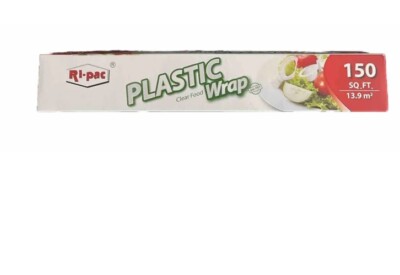 Ri-Pac Plastic Clear Food Cling Wrap 150q Ft | eBay
