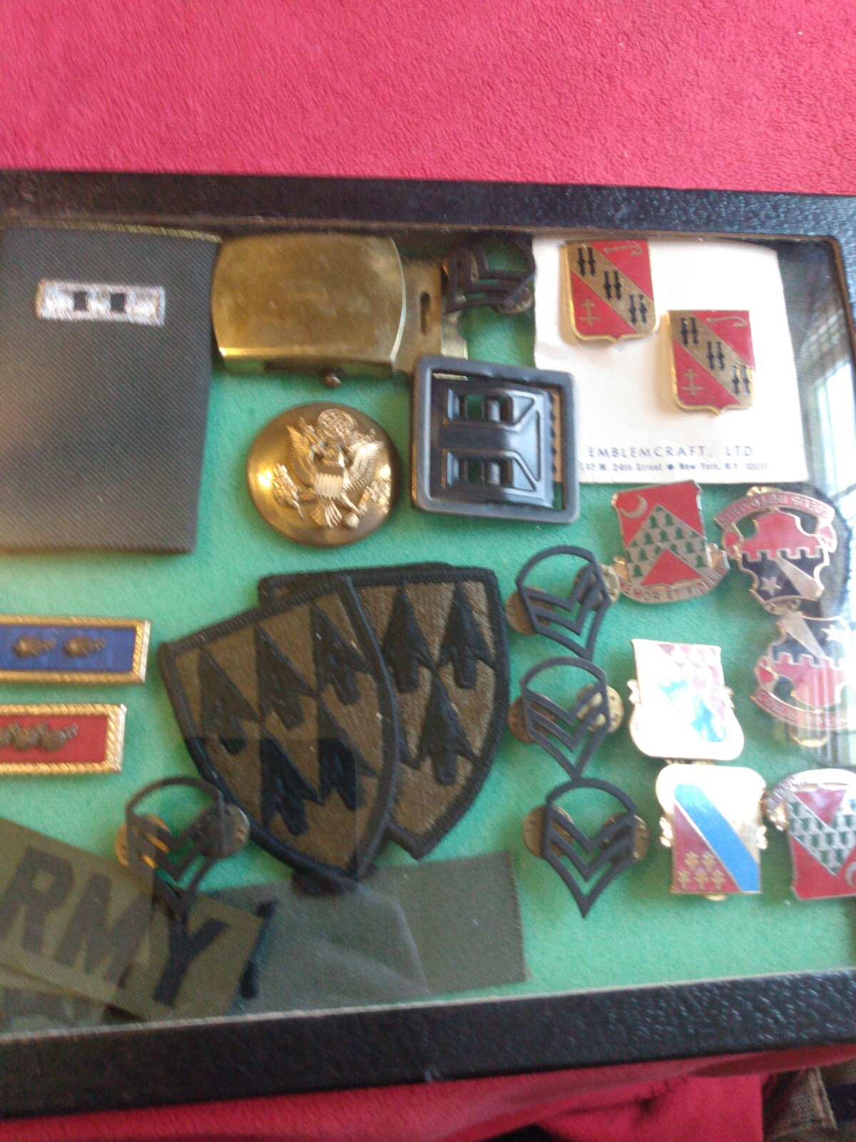 Lot of Vintage Military Badges, Patches, Medals, Pins, Buttons in ...