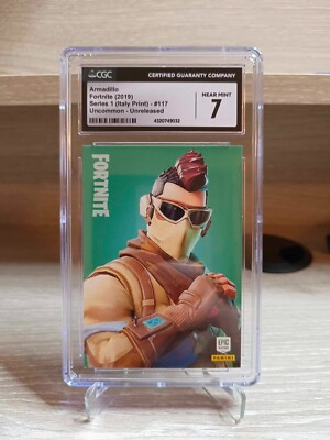 2019 Fortnite Series 1 Armadillo #117 Unreleased Prototype (ITA) CGC 7 ...