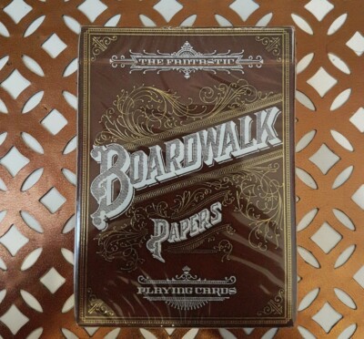 Boardwalk Papers Playing Cards New & Sealed Blue Crown Rare Deck | eBay UK