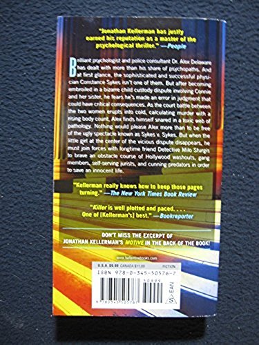 Killer: An Alex Delaware Novel [Paperback] [Jan 01, 2015] Kellerman, Jonathan 9780345505767| eBay