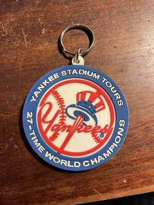 New York Yankees Luggage Tag or Keychain Key Ring Referring To All The ...