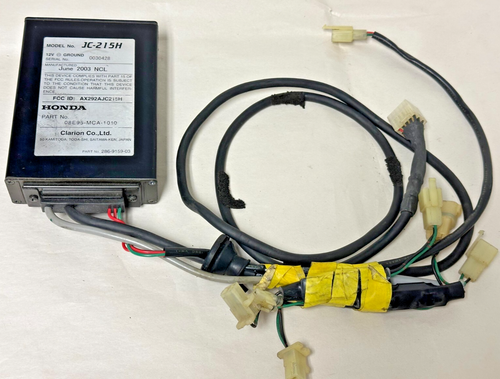 Honda GL1800 Goldwing CB RADIO CONTROL UNIT KIT 08E95-MCA-1010 | eBay