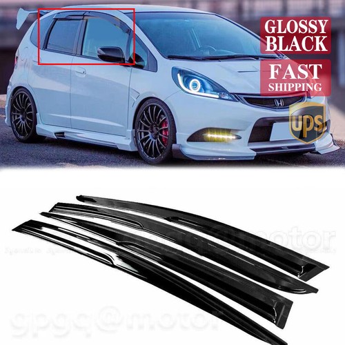 2009-2014 Honda Fit GE8 JDM-Mugen Style Window Visor Rain Guard ...