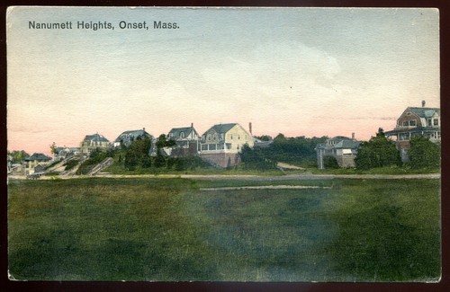 ONSET Massachusetts Postcard 1910s Nanumett Heights | eBay