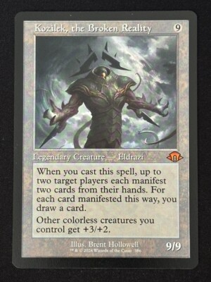 1x MTG Kozilek, the Broken Reality (Retro Frame) - Modern Horizons 3 ...