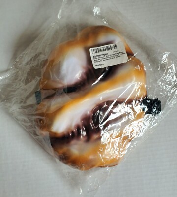 Plastic Creepy Bread Face Mask ONLY Halloween Costume Adults Kids ...