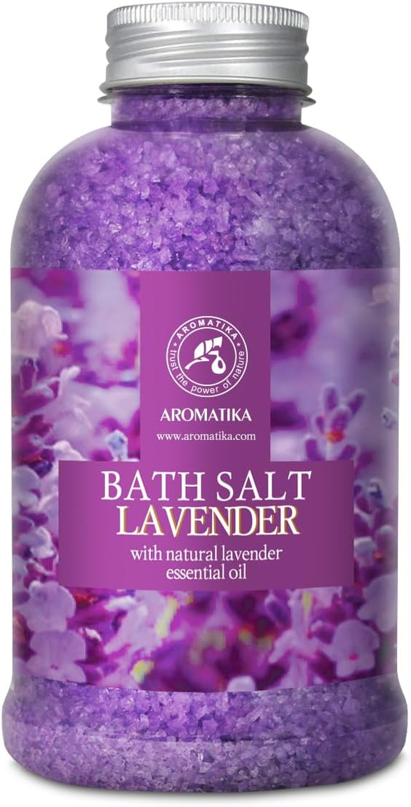 Lavender Bath Salt 600G with Natural Lavender Oil - Bath Salts - Body ...