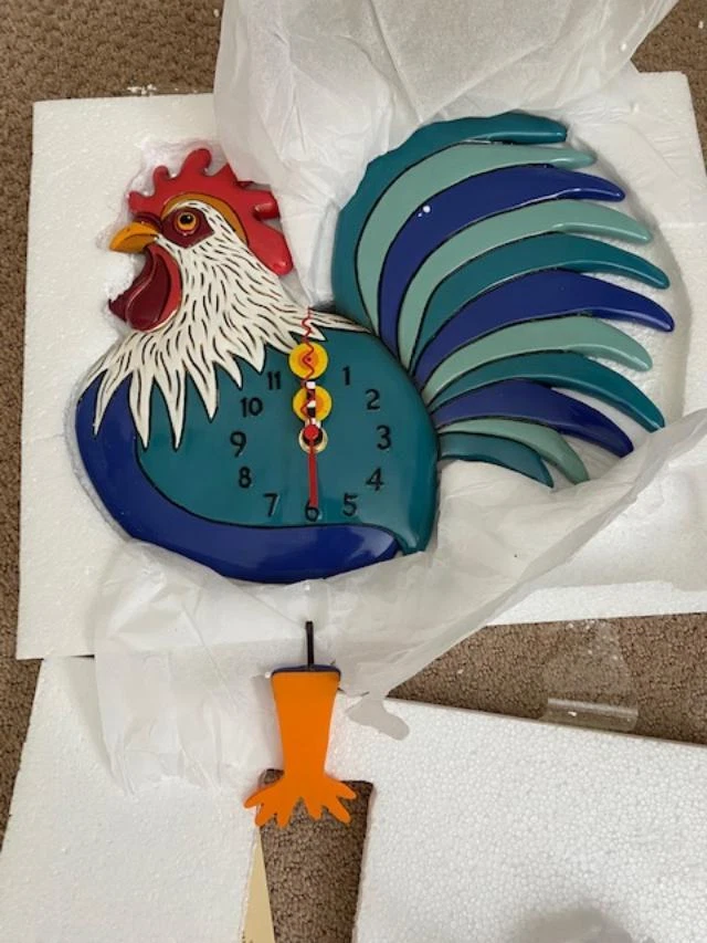 Rooster Clock Pendulum