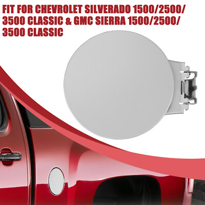 Fuel Filler Cap Gas Tank Door Cover For Chevrolet Silverado GMC Sierra ...