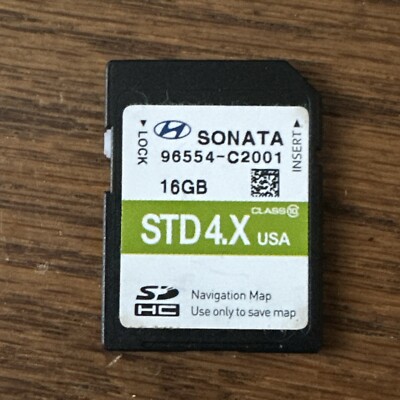 2011-2014 Hyundai Sonata OEM MAP Data GPS Navigation SD Card U.S Map ...