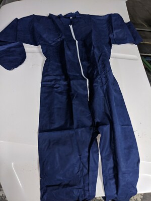 PPE, XL, OREX BLUE COVERALLS, SUITS PP polypropylene, ZIPPER FRONT ...