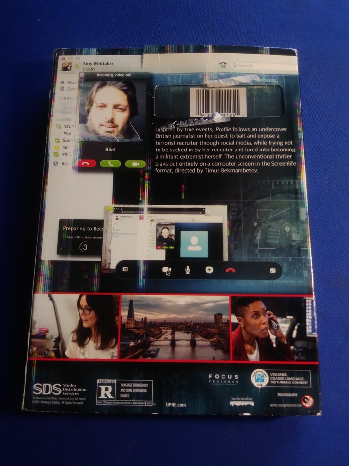 Profile “rec” (DVD) widescreen……..………….BRAND NEW & SEALED! 191329201251 ...