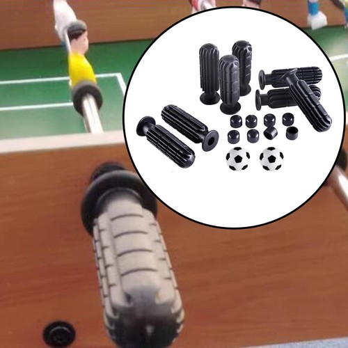 8 Pieces Table Football Handles Table Soccer Child with 2 Small Soccer ...