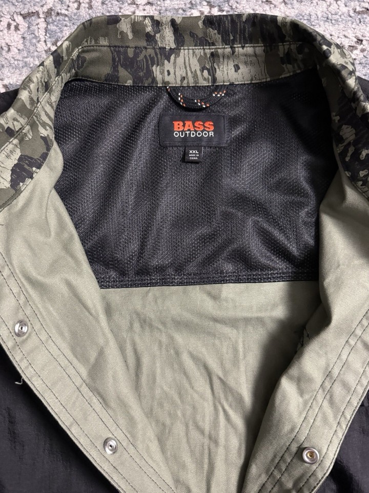 Bass Outdoor Men’s Camo Jacket Size 2XL NWT | eBay
