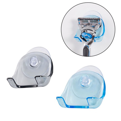 2 Pcs Razor Holder Shaving Rack Bathroom Acessories Shaver Shower ...