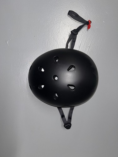 TRIPLE EIGHT 8 DUAL CERTIFIED MULTI-SPORT HELMET UNISEX ALL BLACK MATTE ...