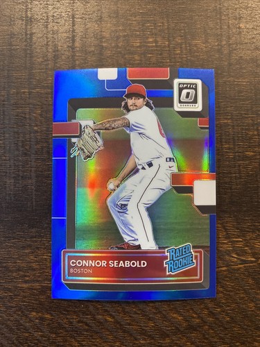 2022 Donruss Optic Baseball #59 Connor Seabold Rated Rookie Blue SP /75 ...