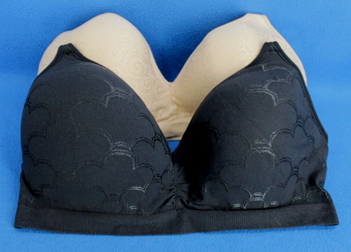 Bali 3463 3550 Wireless Lined T-shirt Bra Lot Size 36D #E9117 | eBay