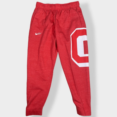 Nike OSU Ohio State Buckeyes Fleece Red Sweatpants DJ7054-657 Mens size ...
