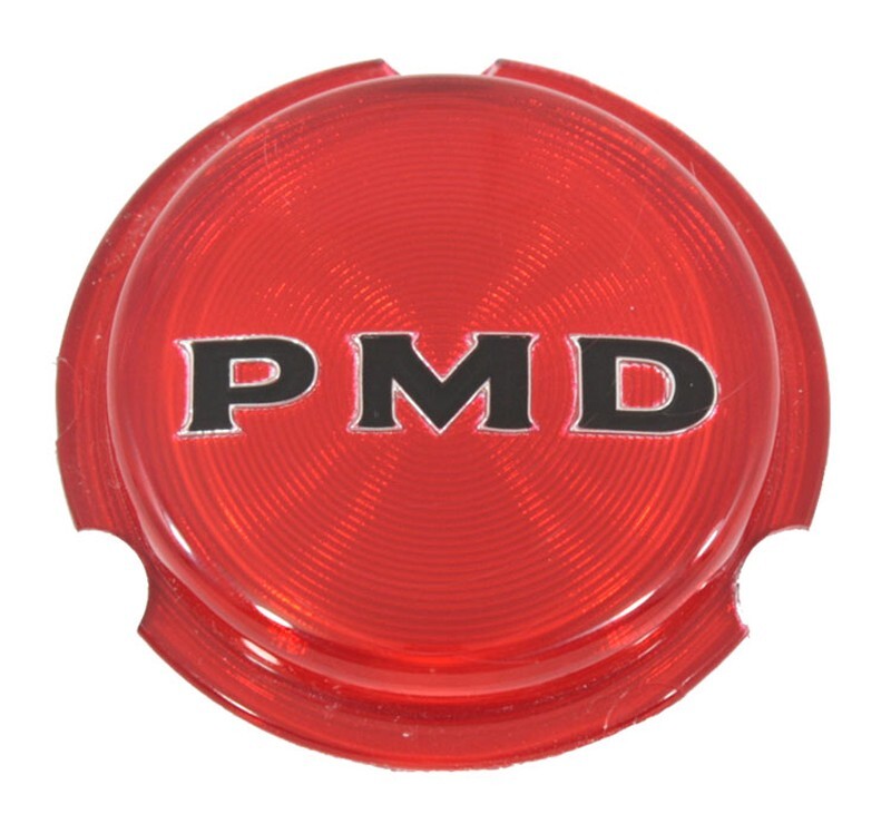 NEW Trim Parts Red PMD Rally II Wheel Emblem / FOR 1970-72 PONTIAC GTO ...