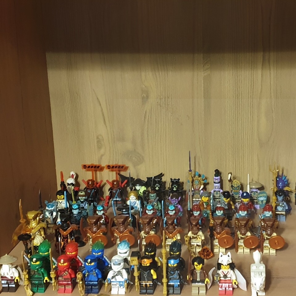 Lot of 3 Lego Ninjago Minifigures Bulk Lot Zane Pythor Ninjago Minifig ...