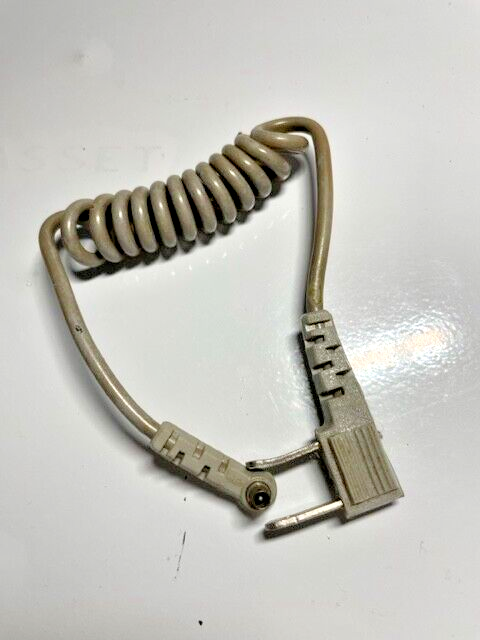 Vintage Flash Sync Cable Synchronize Cord Household to Male PC from ...