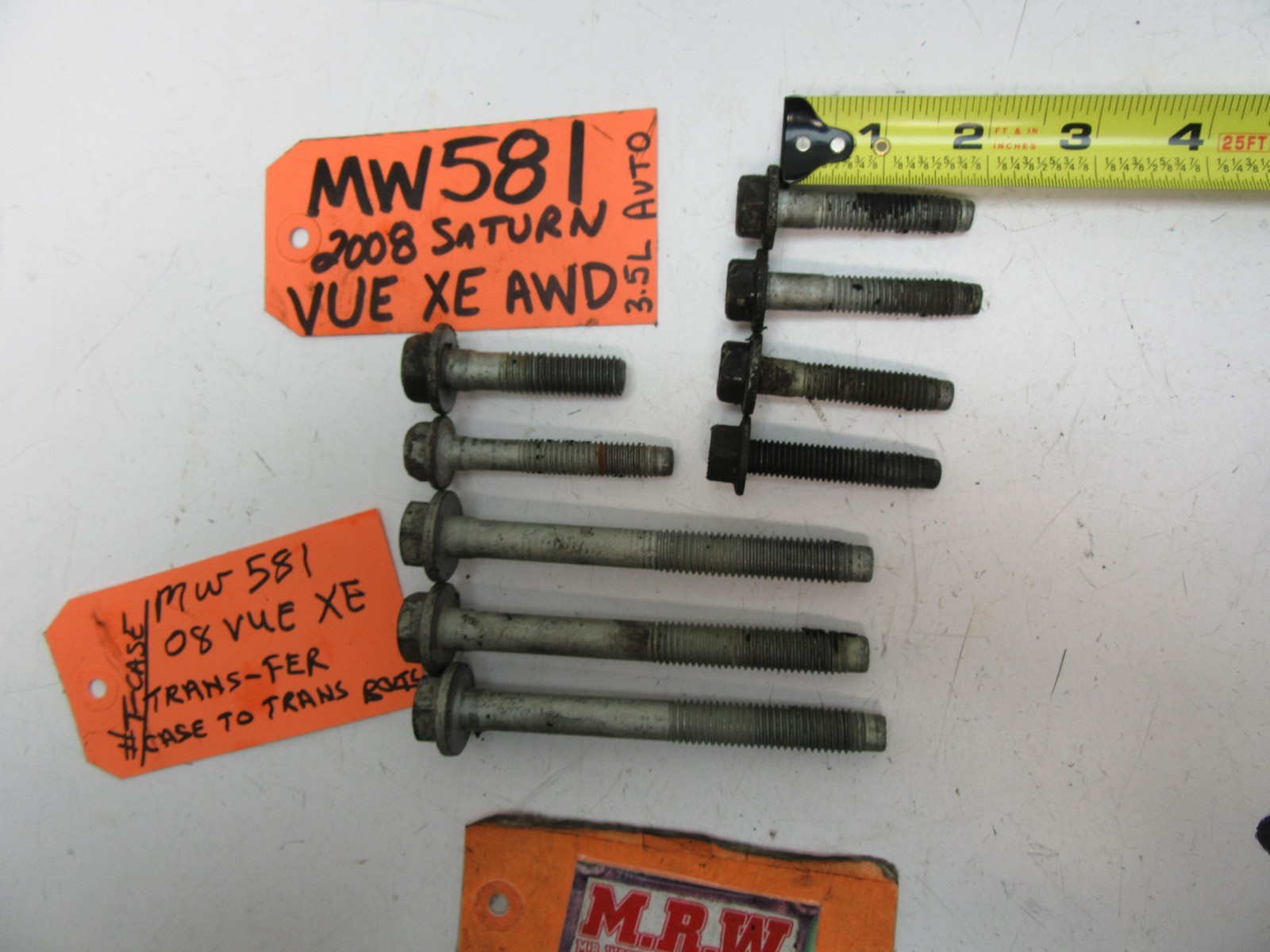 SET OF 9 BOLTS BOLT TRANSFER CASE TO AUTOMATIC TRANSMISSION AWD AUTO ...