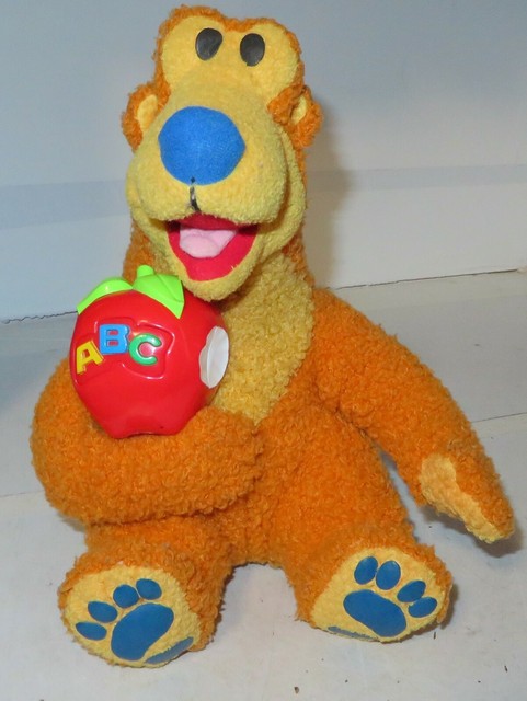 Disney Alphabet Bear in The Big Blue House Talking ABC Plush Fisher ...