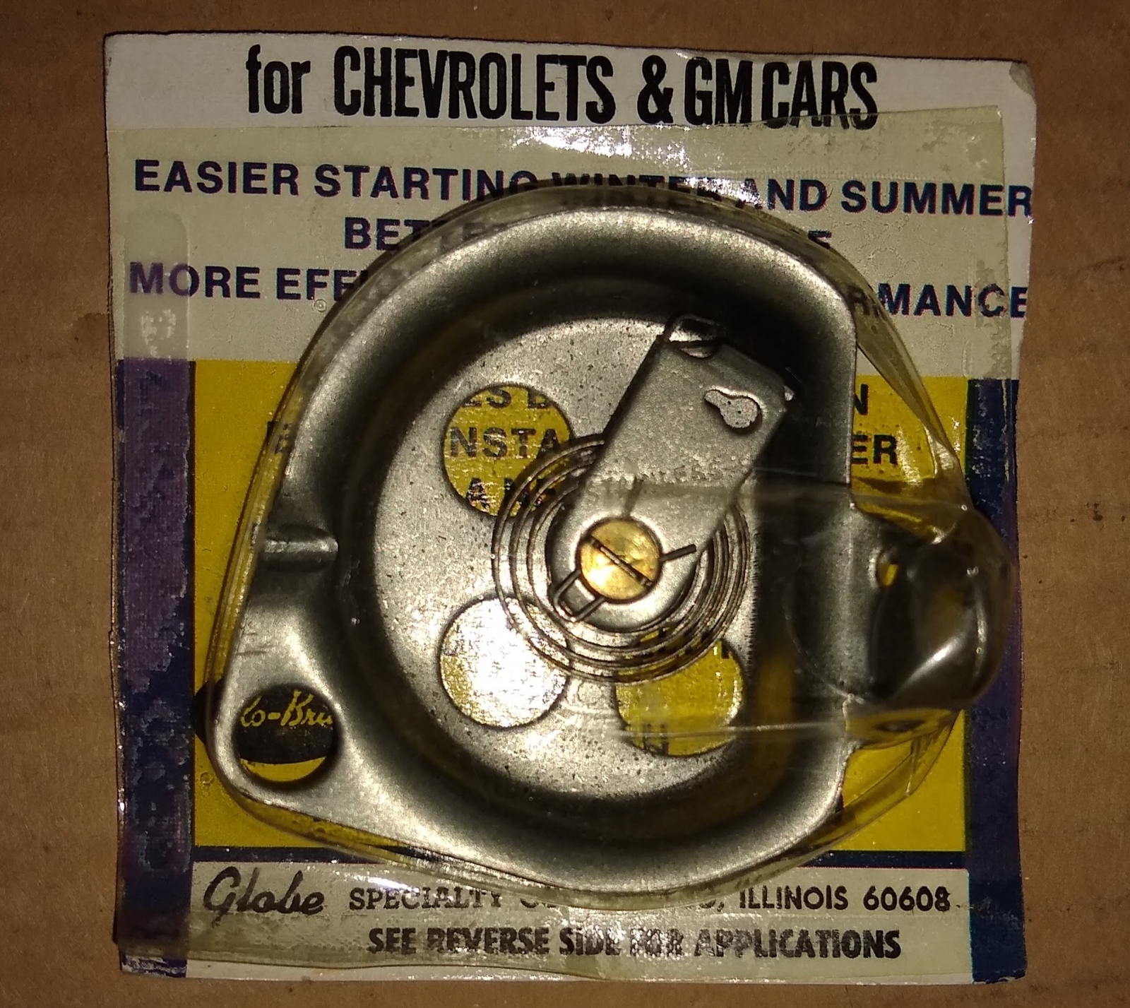Chevrolet Pass. Truck 6 Cyl. Auto Trans 3927772 1968-71 Auto. Choke ...