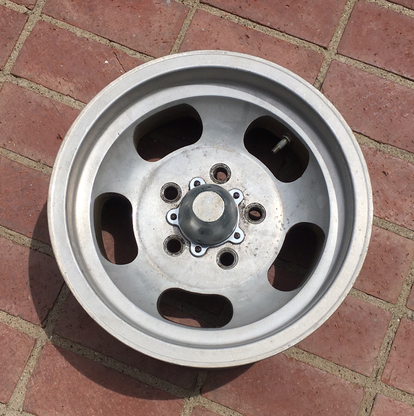 4 Set Vintage Shelby Cal 500 Slot Mag Wheel 14"x7" w/ 5x4.75" Lug ...