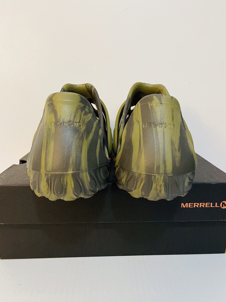 Merrell Hydro Moc Olive Green Sandals, Unisex, M- Size 8, W Size 9.5 ...