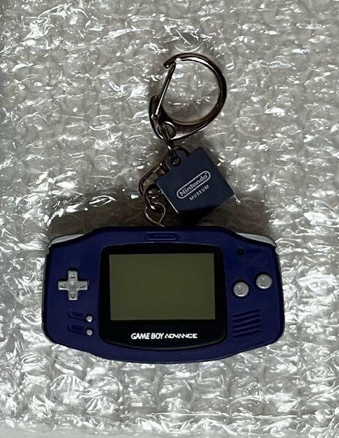 Nintendo Museum Kyoto Game Hardware keychain collection Gameboy Advance ...