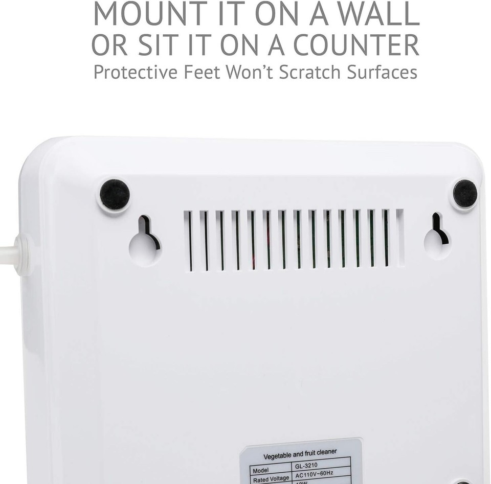 600mg/h Ozone Generator with Timer & Diffuser Stones - Travel-Friendly ...