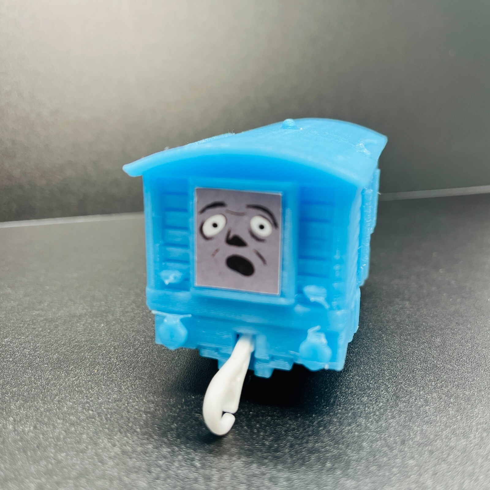 Thomas & Friends Trackmaster CUSTOM Blue Glow In Dark Box Car Train ...