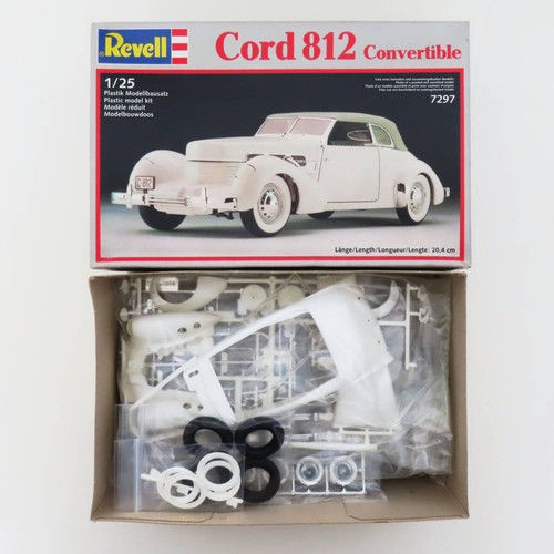 S09-B06 Unassembled Revell 1/25 Cord 812 Convertible Code Model Classic ...