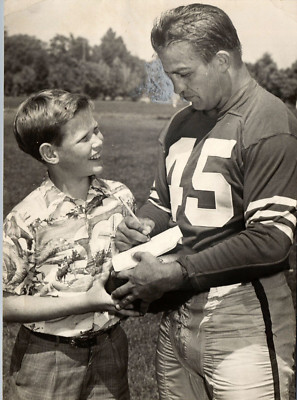 1952 JOHNNY STRIKE STRZYKALSKI SAN FRANCISCO 49ERS NFL FOOTBALL Press ...