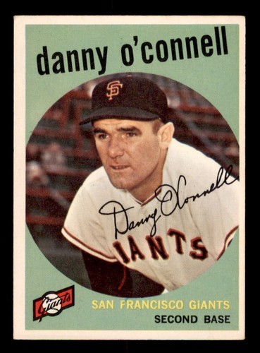 1959 Topps Baseball #87 Danny O'Connell VG/EX *d4 | eBay