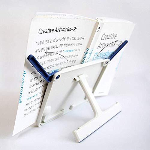 Reading BookShelf Foldable Reading Stand Desk Music Book Tray File ...