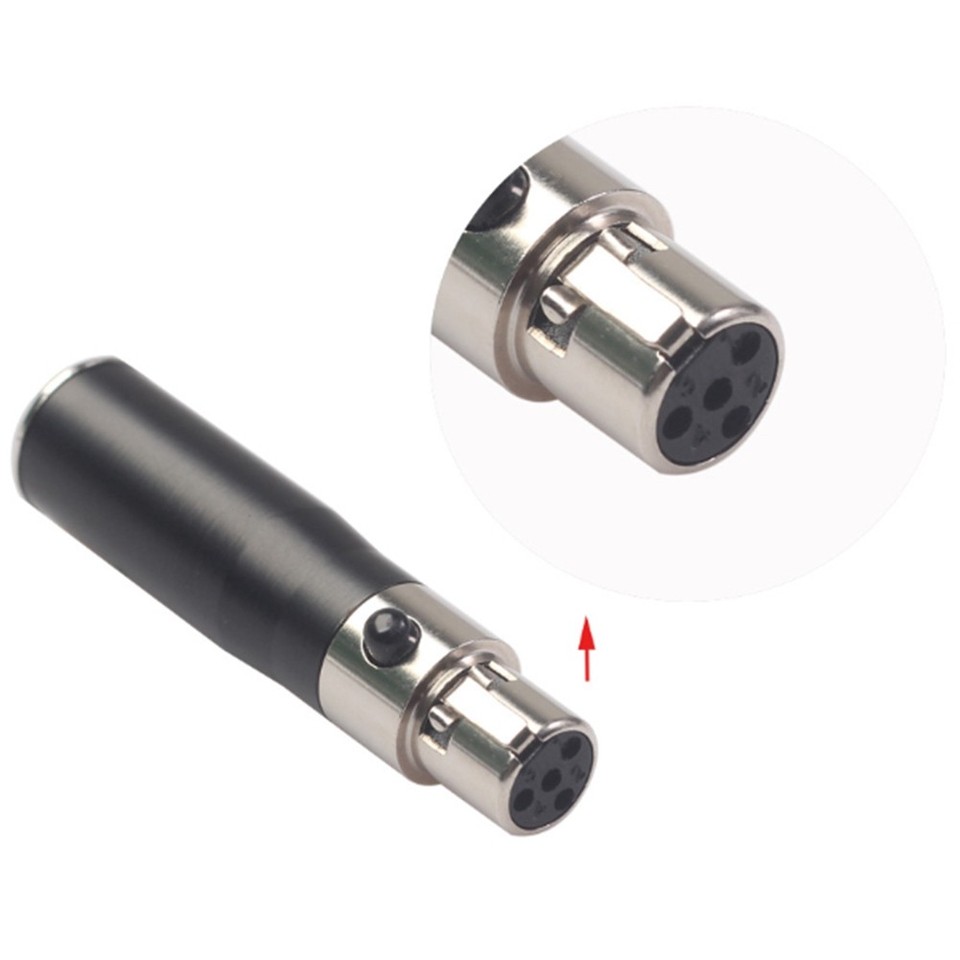 2X(XLR 3 Pin Male to 4 Pin Female Audio Adapter Plug Connector Hi-Fi ...