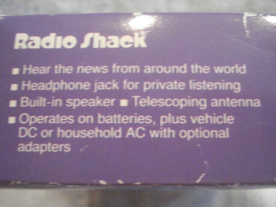 VINTAGE 1995 RADIO SHACK DX-351 12 BAND AM/FM/LW SHORTWAVE RADIO | eBay