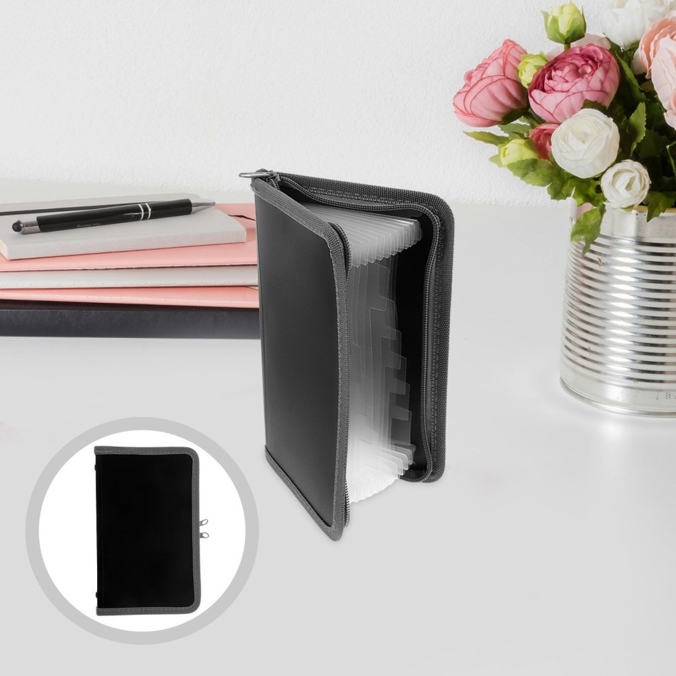 Receipt Organizer Expanding File Folder Documents Accordion Small ...