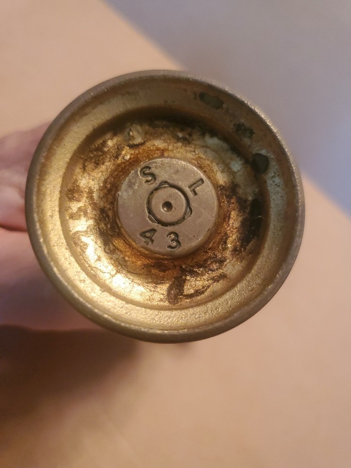 WW II Trench Art Mounted 50 Cal Bullet Shell SL 43 | eBay